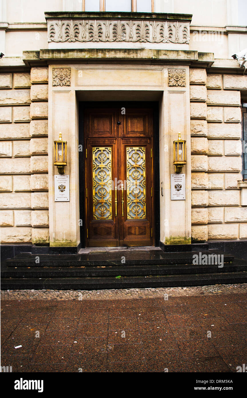Russia embassy berlin hi-res stock photography and images - Alamy