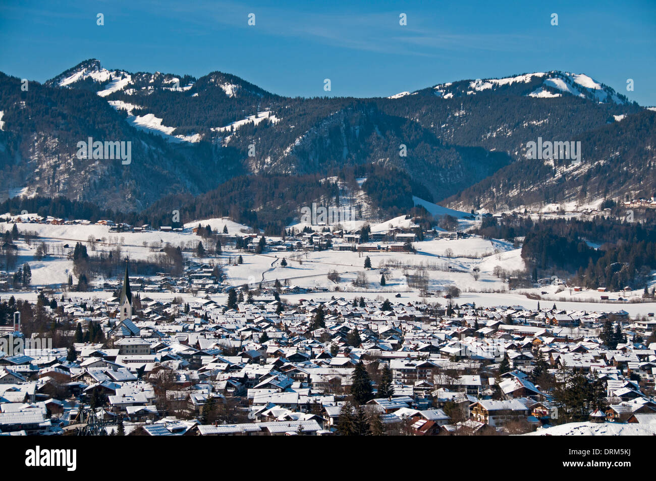 City view oberstdorf hi-res stock photography and images - Alamy