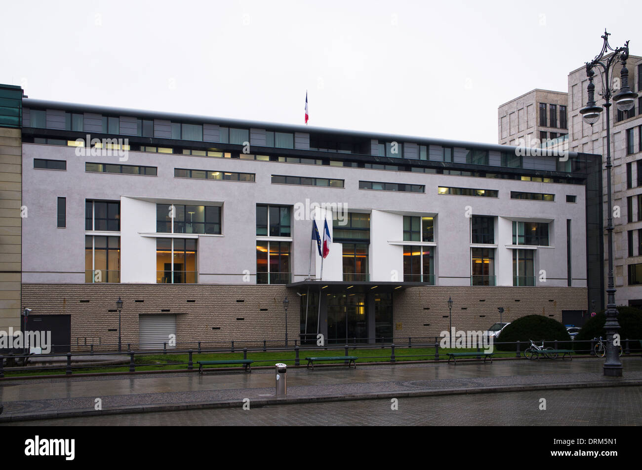 French Embassy Berlin Stock Photo - Alamy