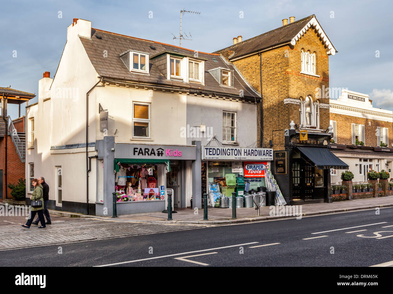 High street shops - Fara Kids, Hardware store, Nichols Jeweller and the ...