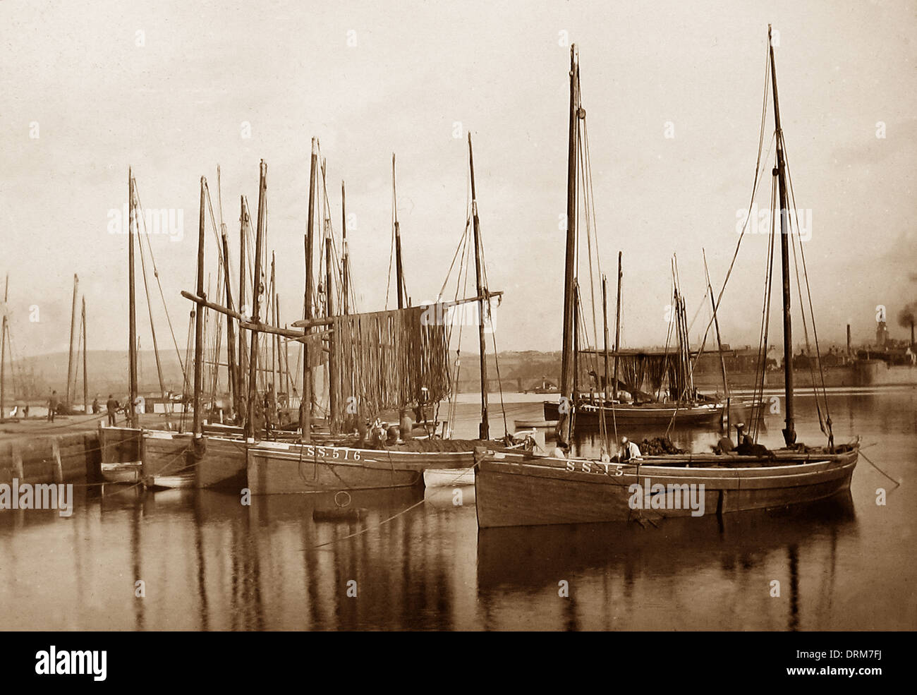 Fisherman victorian period hi-res stock photography and images - Alamy