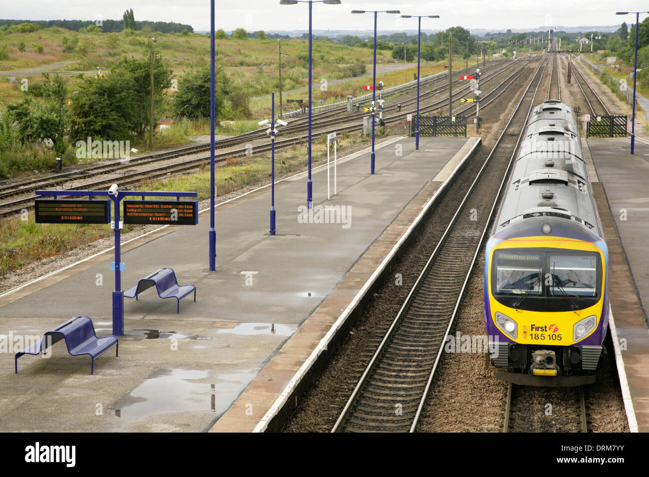 First Transpennine Trains Class 185 diesel multiple unit train at ...