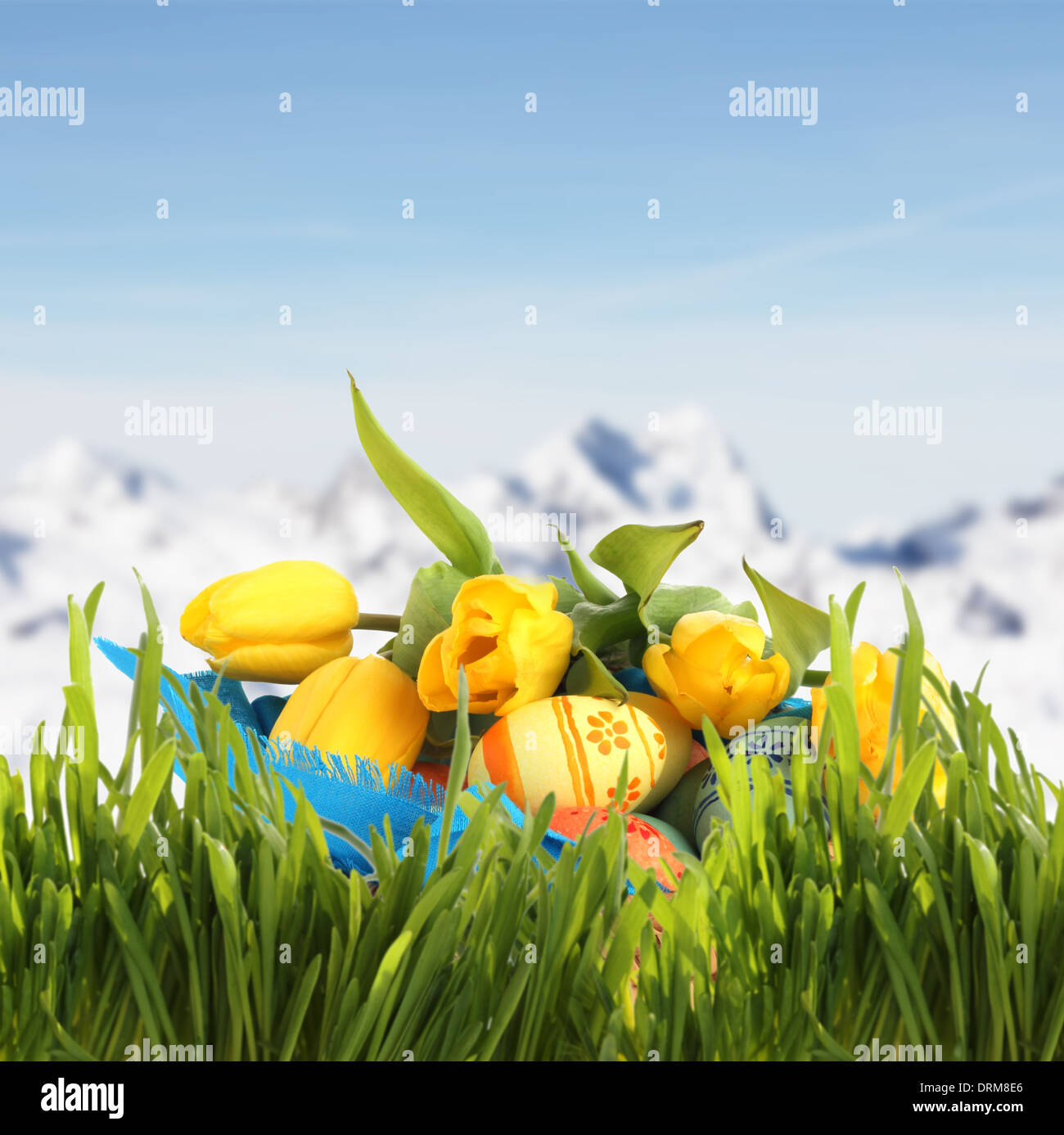 Easter holiday mountain grass hi-res stock photography and images - Alamy