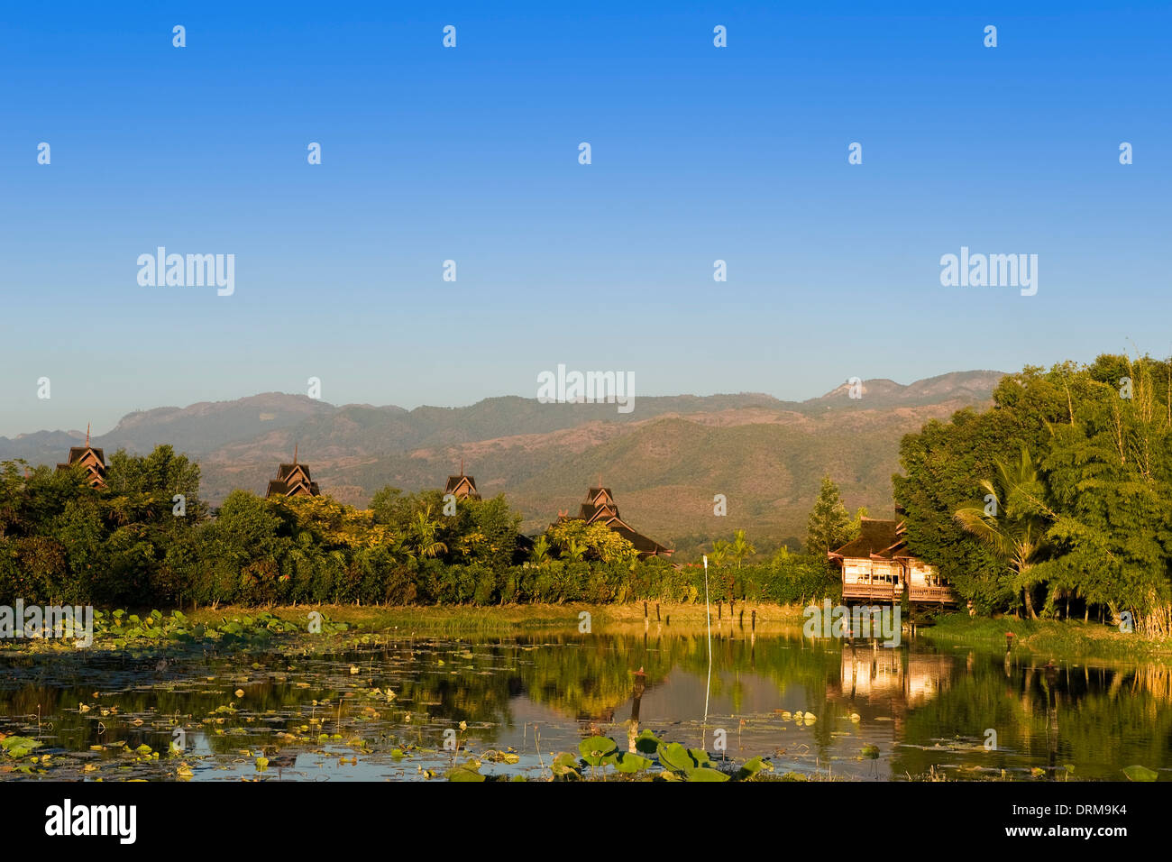 Garden cottage inle resort hi-res stock photography and images - Alamy