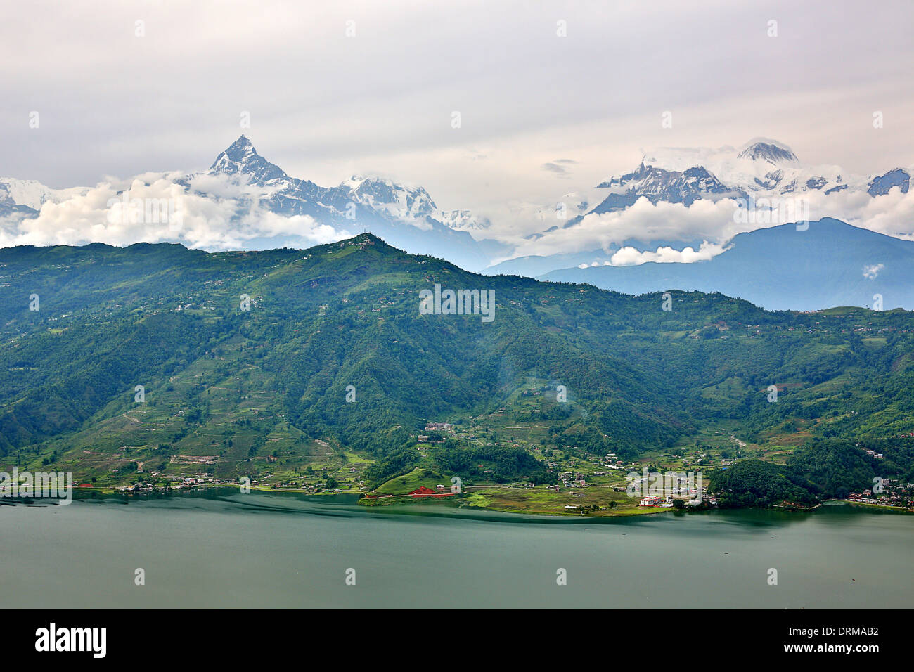 Pokhara lake hi-res stock photography and images - Alamy