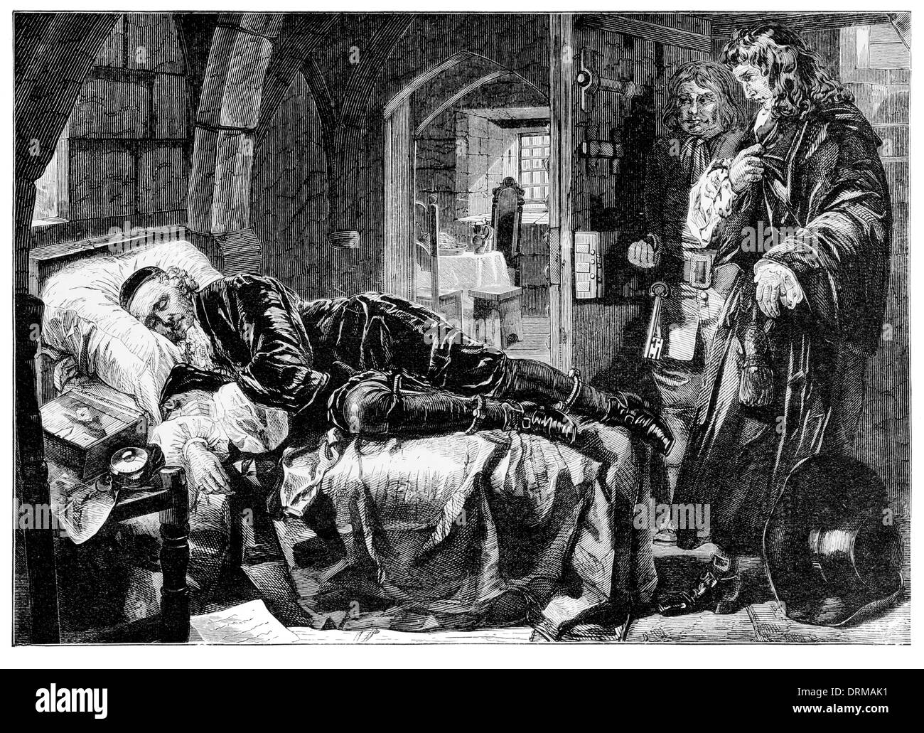 17th century sleep Black and White Stock Photos & Images - Alamy