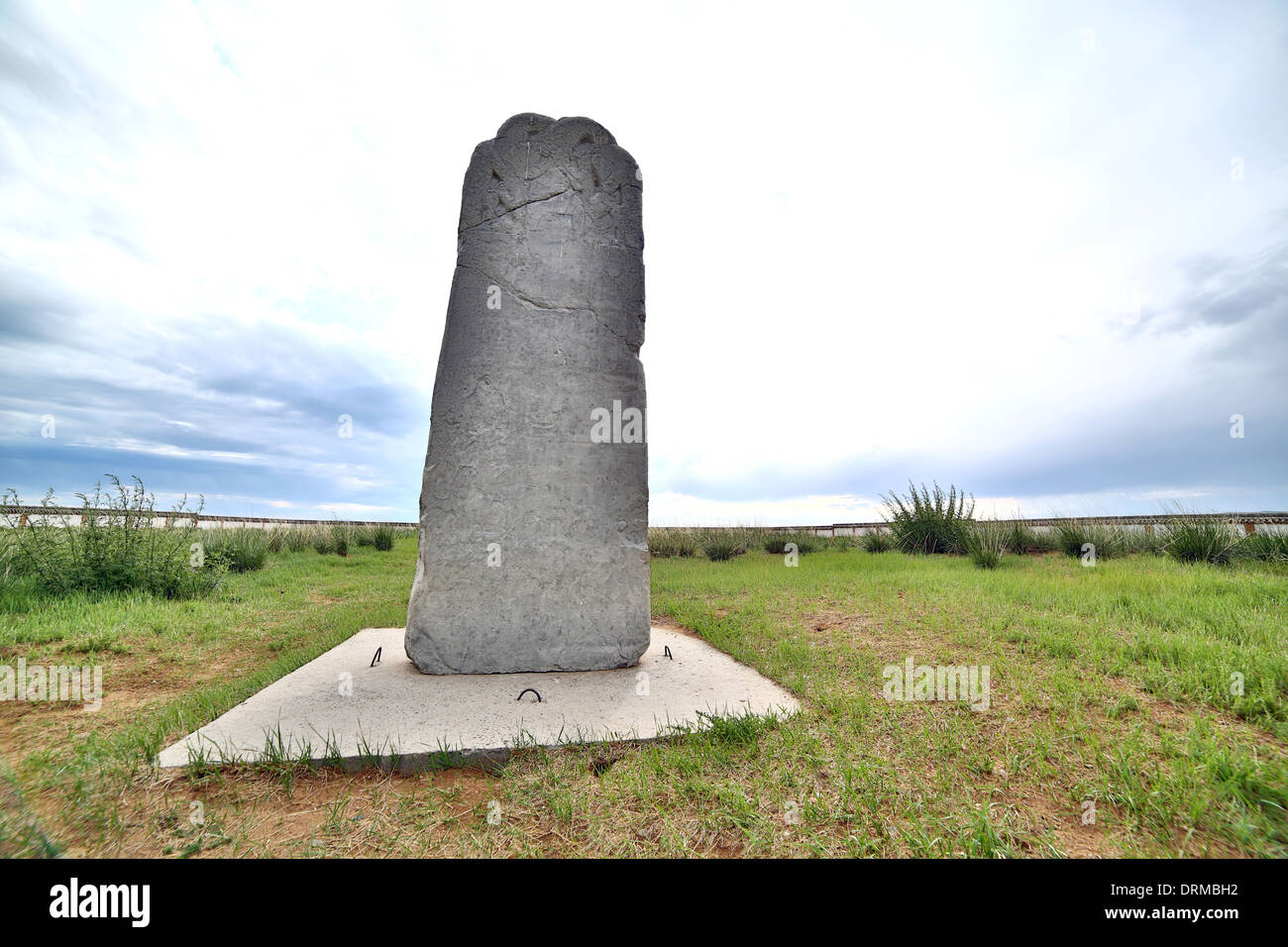 orkhon inscriptions, oldest turkic monuments Stock Photo - Alamy