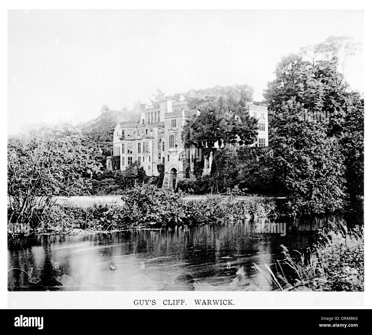 Guy's Cliff, Warwick Warwickshire Photographed Circa 1910 Stock Photo ...