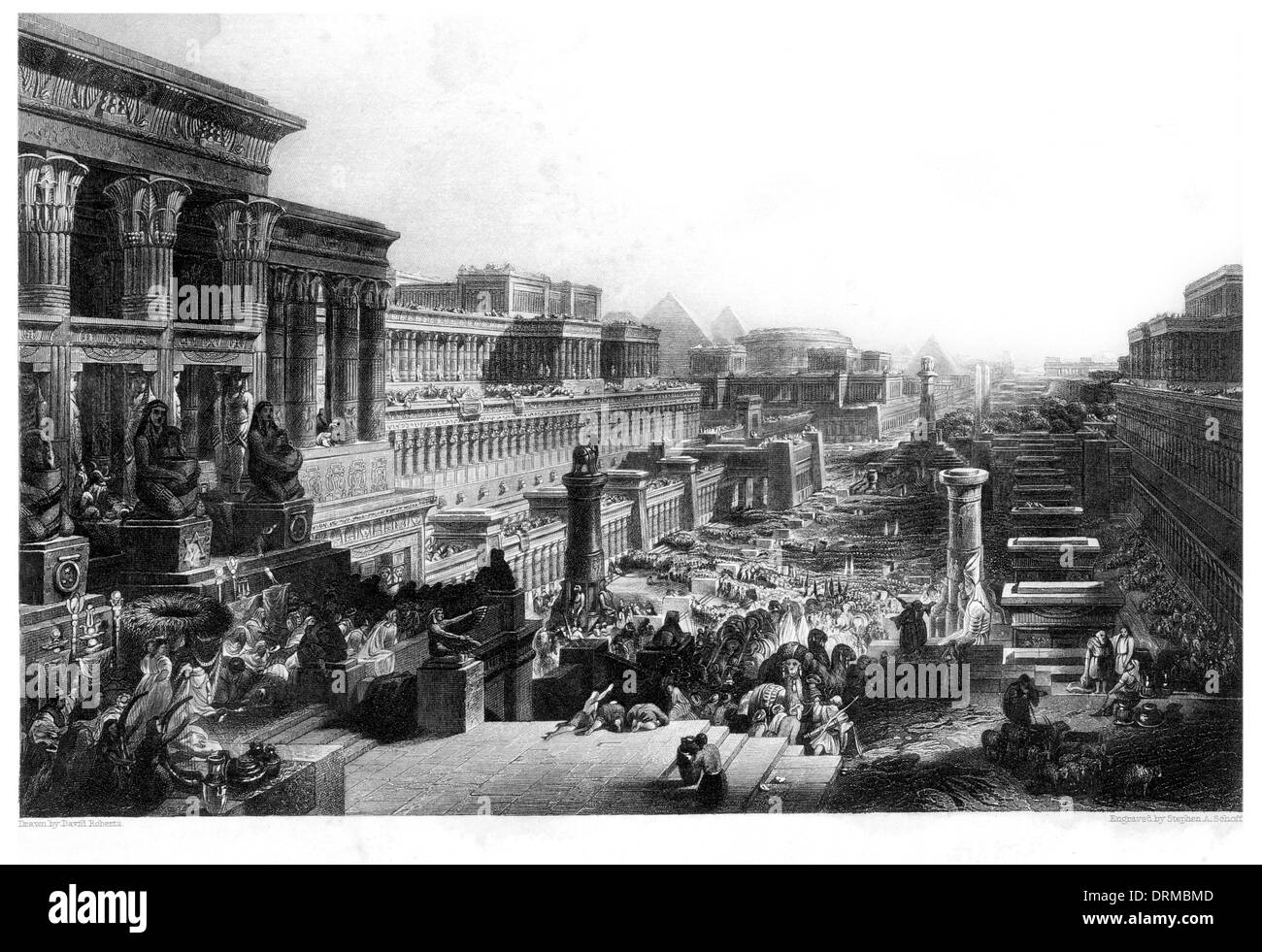 Exodus israelites Black and White Stock Photos & Images - Alamy