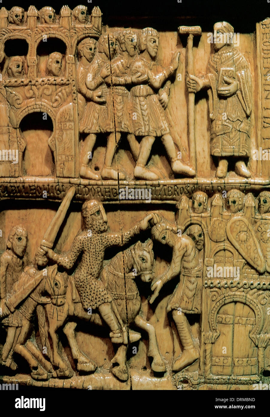 Romanesque Art. Spain. Chest of Saint Aemilian of Cogolla. Ivory. The ...