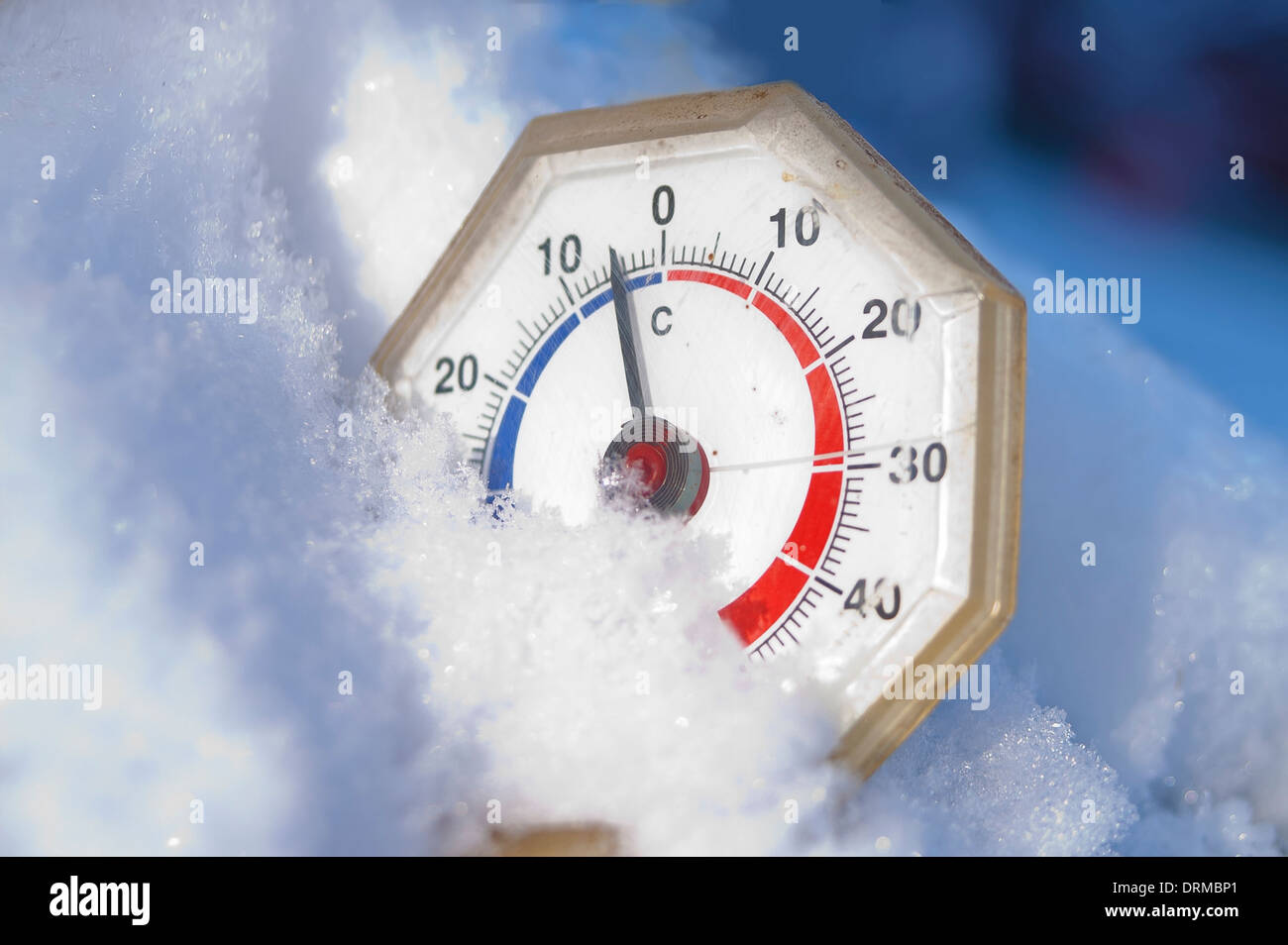 old analogue thermometer Stock Photo - Alamy