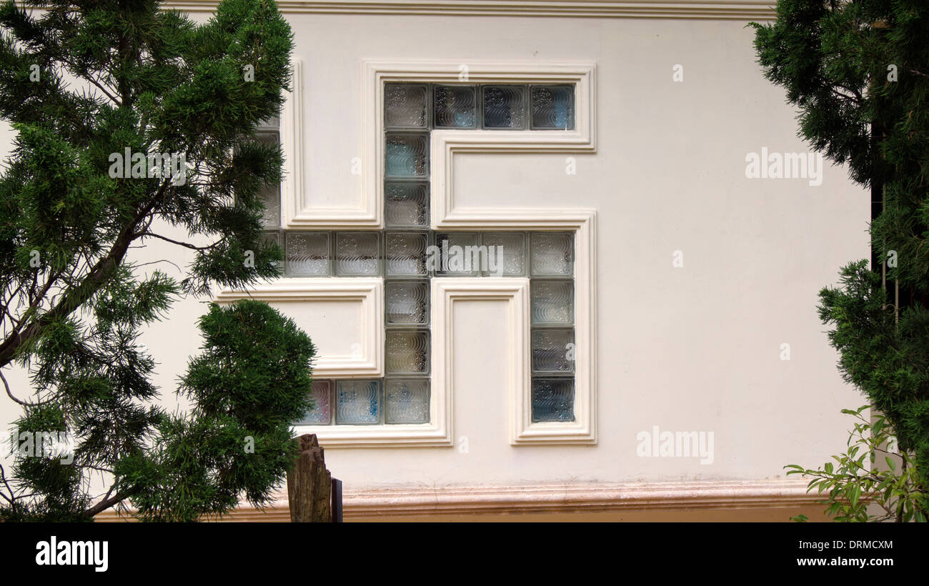 Swastika window hi-res stock photography and images - Alamy