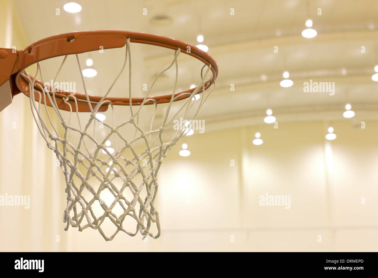 scoring basket in basketball court Stock Photo - Alamy