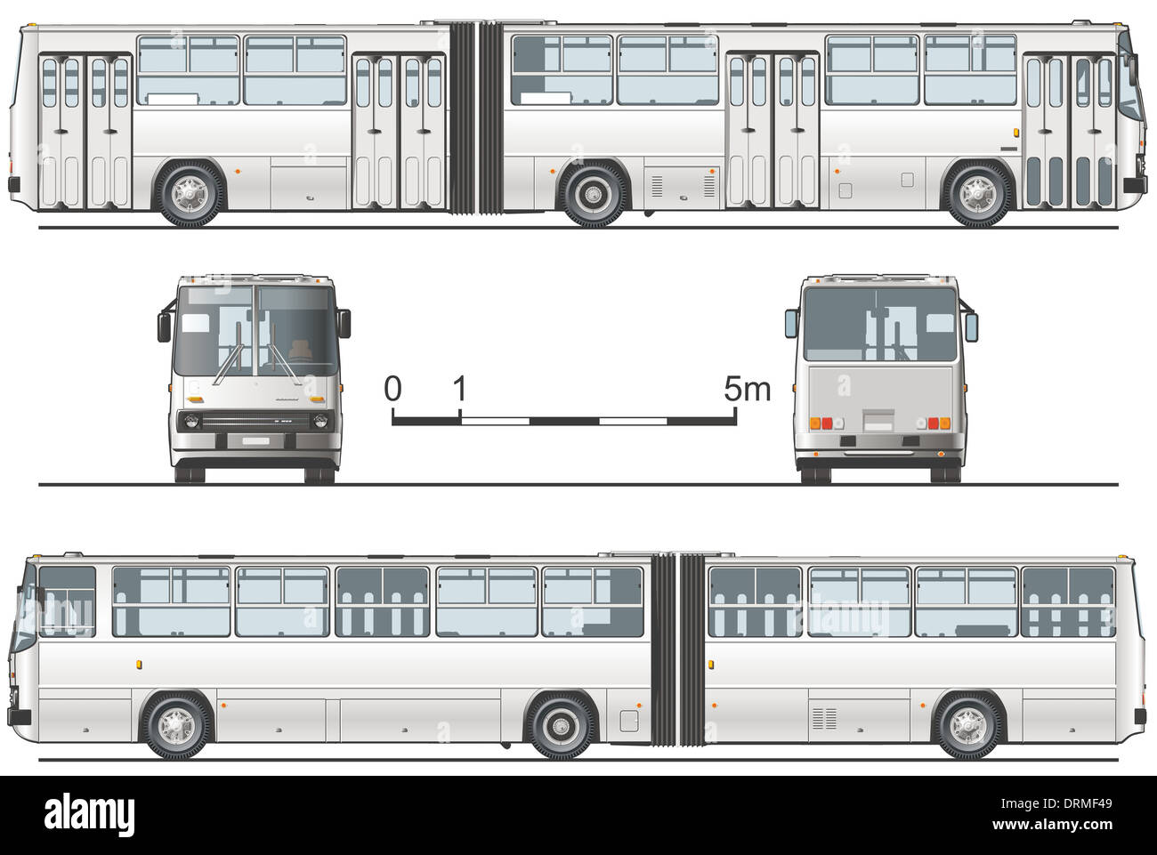 Detailed front view commercial passenger hi-res stock photography and ...