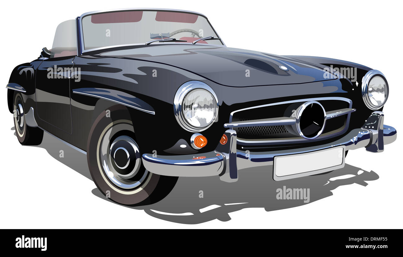retro sport car Stock Photo - Alamy