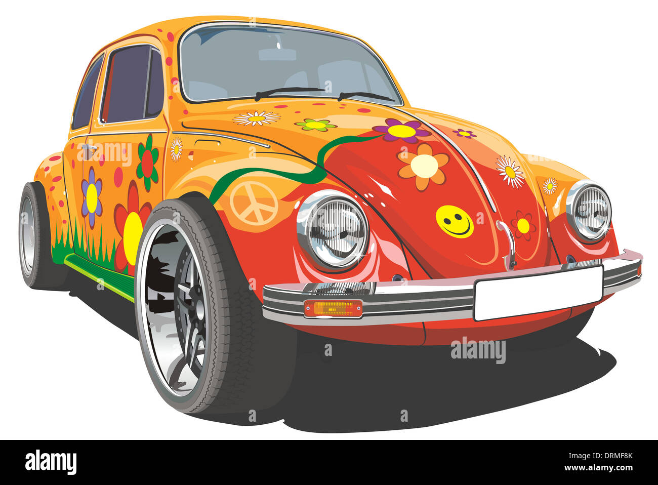 Car isolated 70s hi-res stock photography and images - Alamy