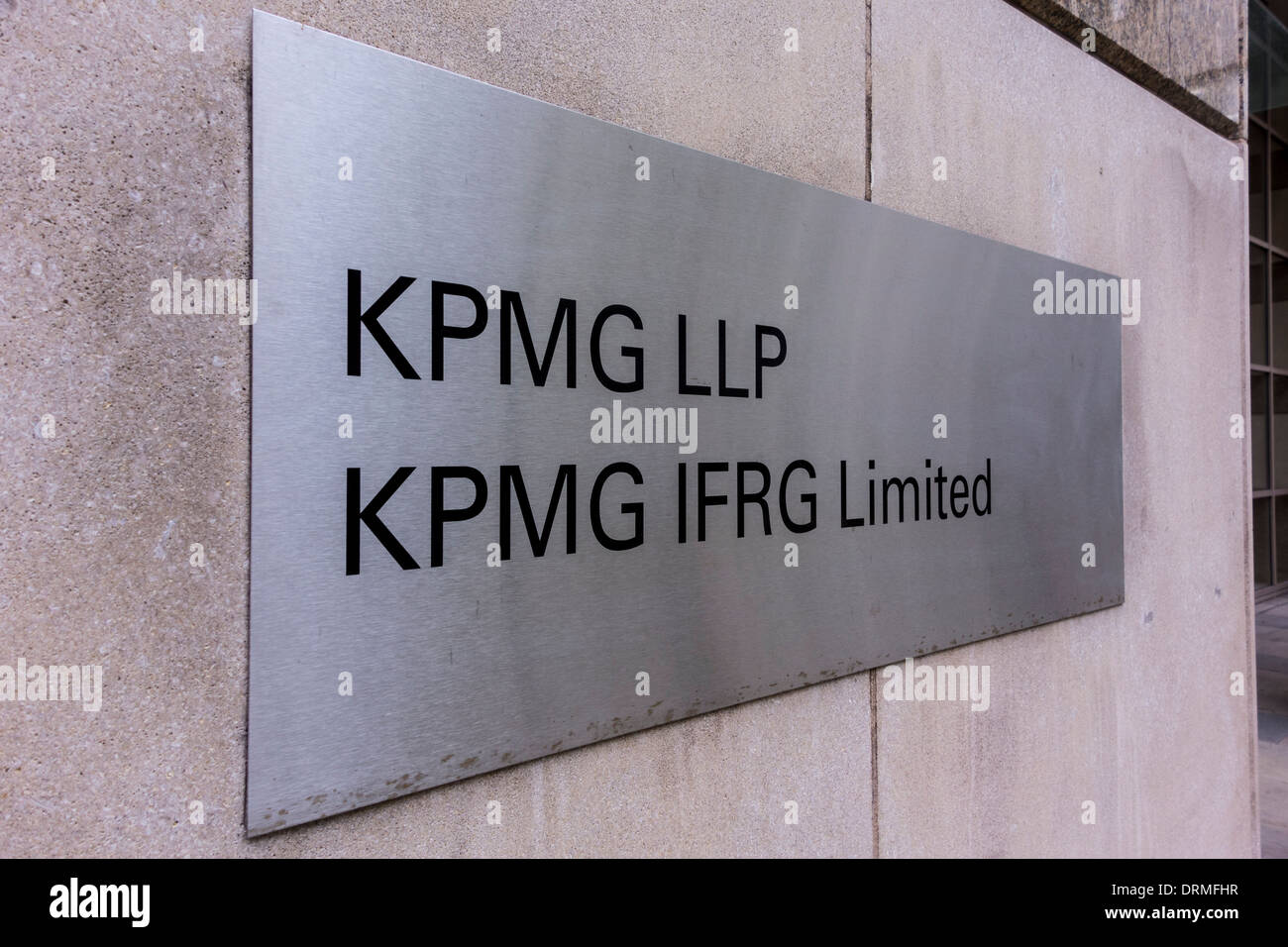 KPMG office in Salisbury Square in the the City of London, UK Stock ...
