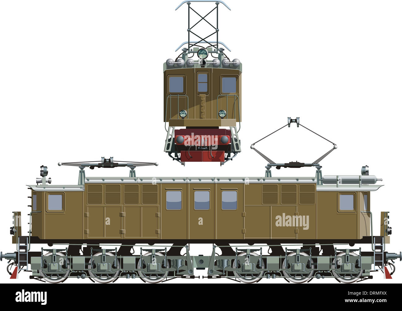 Locomotive clipart hi-res stock photography and images - Alamy