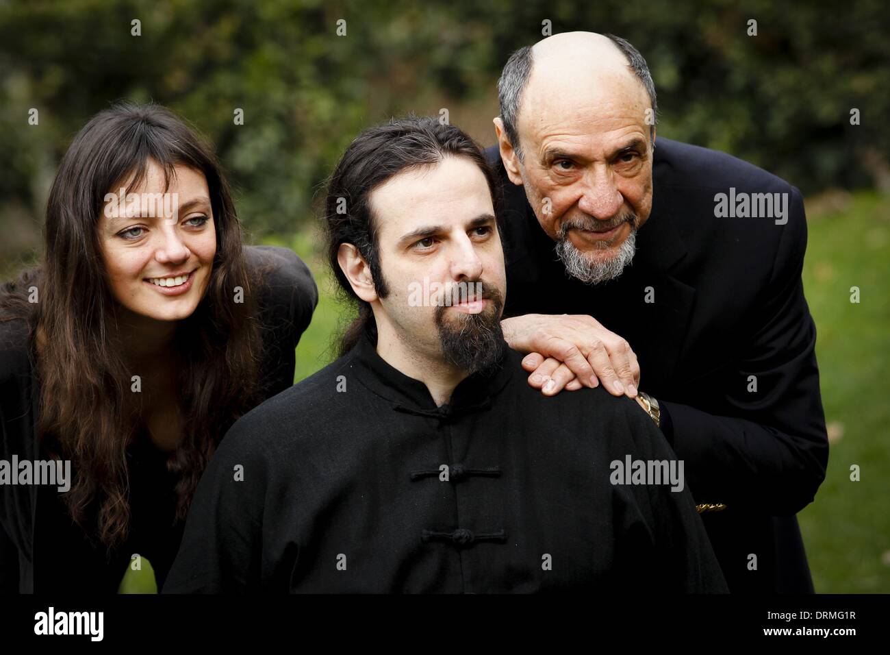Rome, Italy. 29th Jan, 2014. ROME, ITALY - JANUARY 29: Actor F Murray Abraham with Diana Dell ...