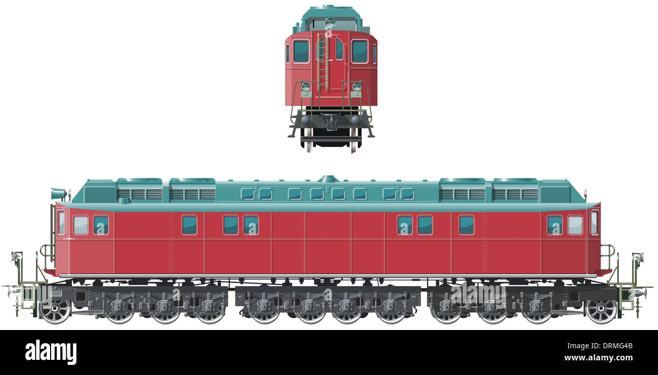 Locomotive clipart hi-res stock photography and images - Alamy