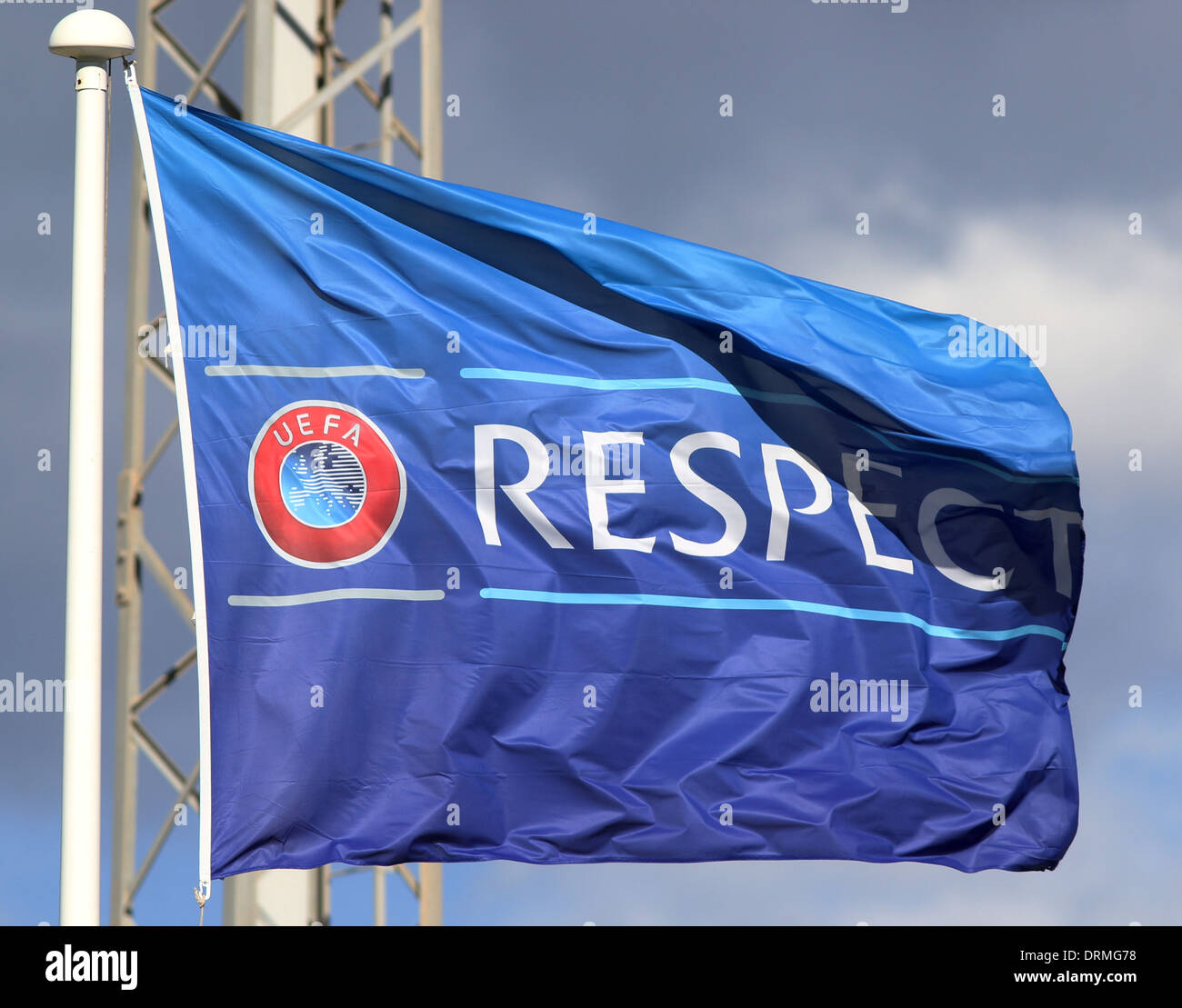 Uefa respect campaign hi-res stock photography and images - Alamy