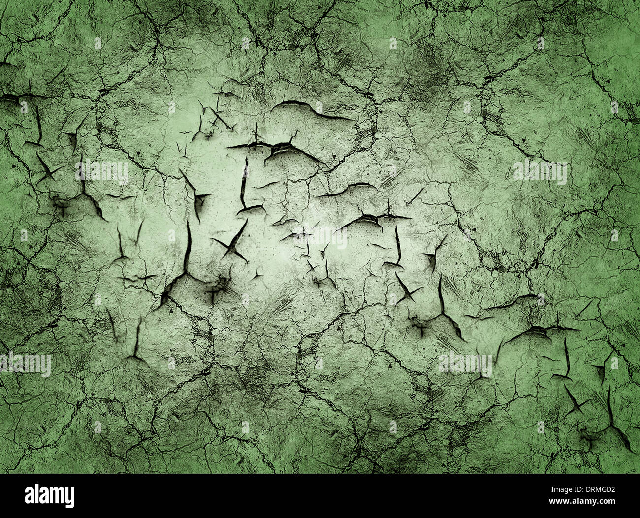 Green cracked background Stock Photo - Alamy