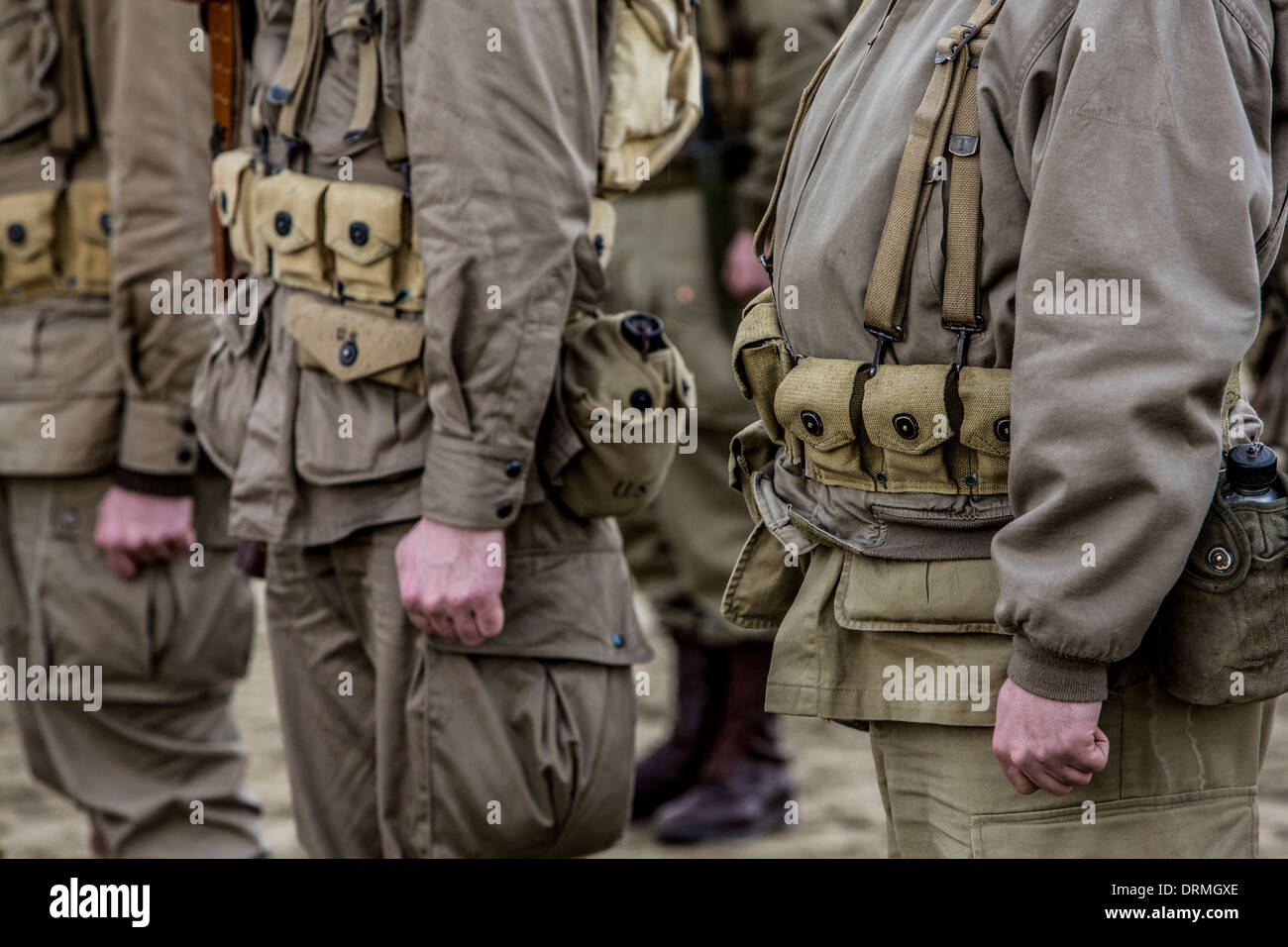 Military on beach in Anzio Stock Photo - Alamy