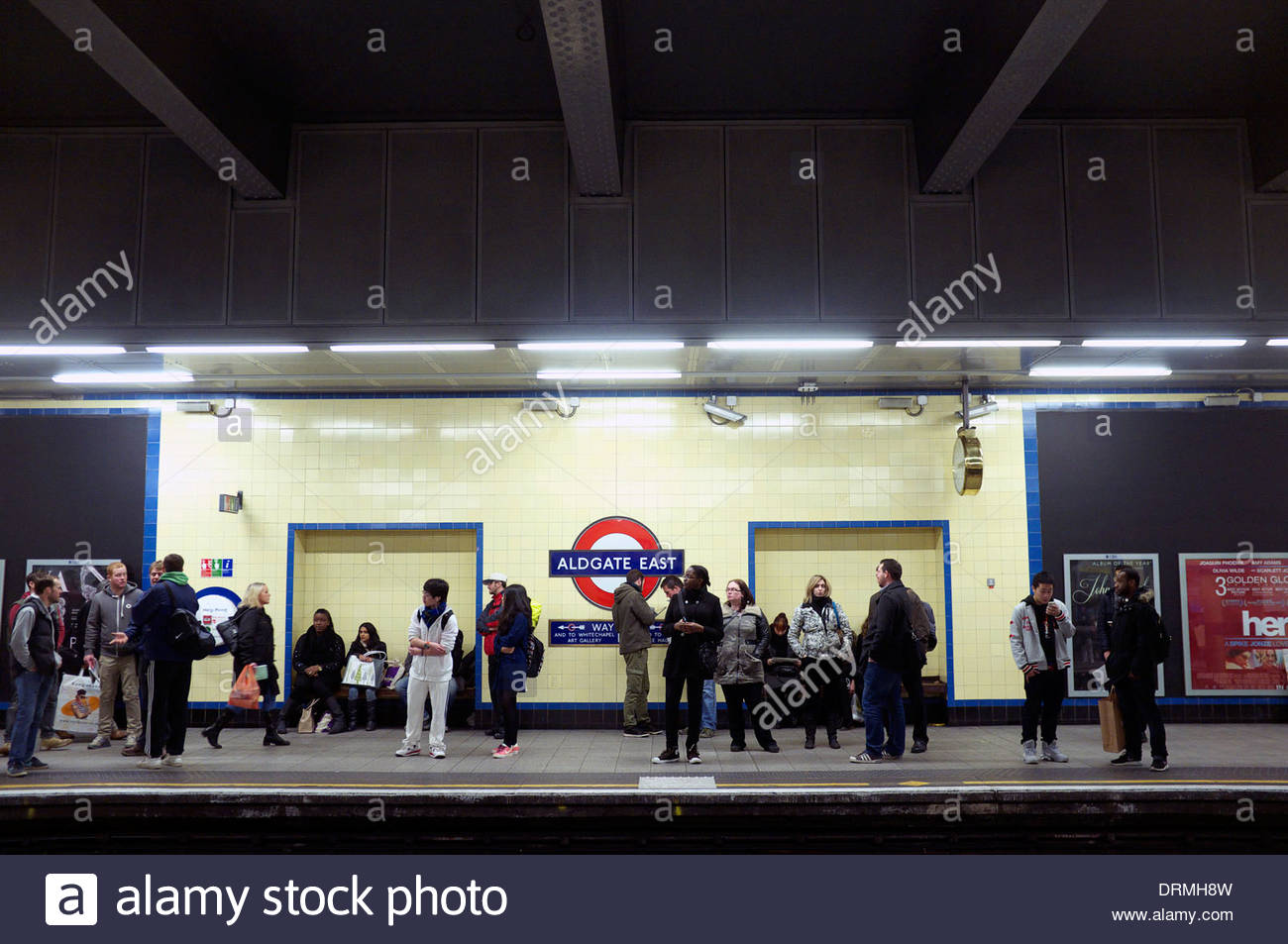 London Tube, Passengers, Wait High Resolution Stock Photography and ...