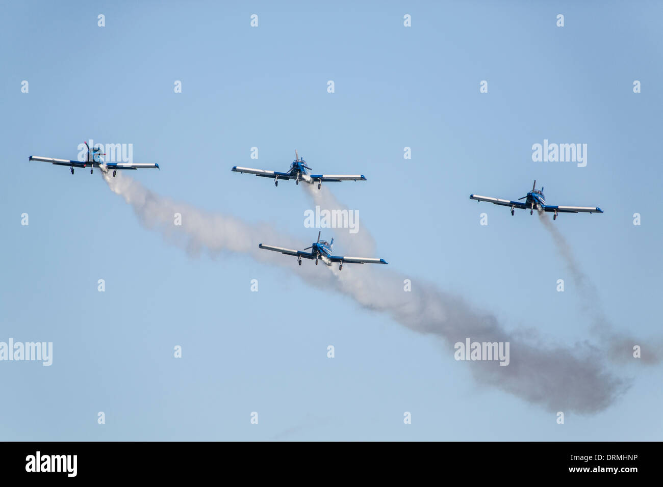 Airplanes in flight Stock Photo - Alamy