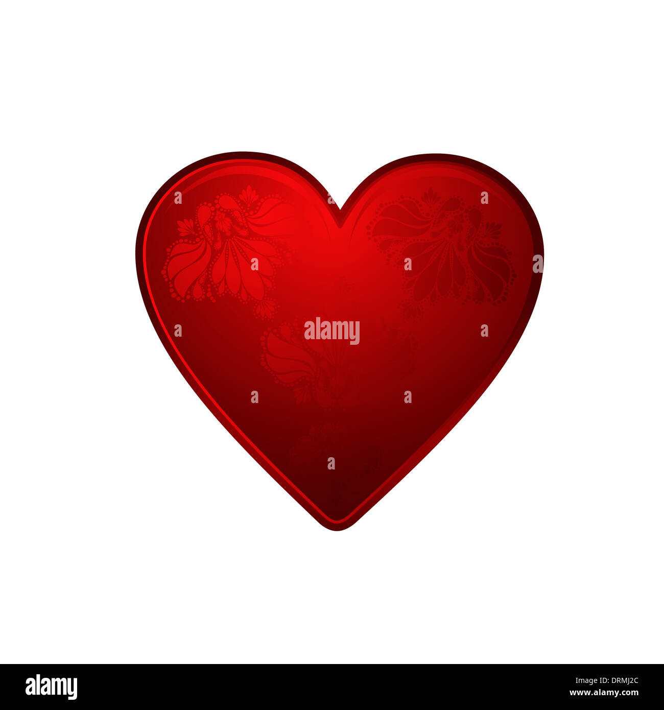 Red heart Stock Photo - Alamy