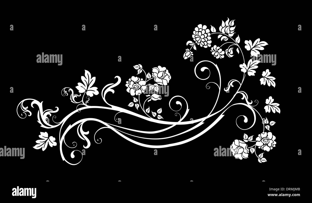 Flor element hi-res stock photography and images - Alamy