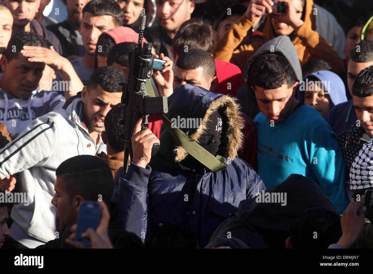 Ramallah, West Bank, Palestinian Territory. 29th Jan, 2014. A ...