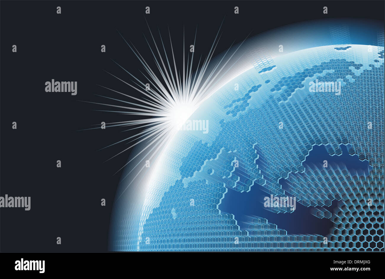 Cellular network theme Stock Photo - Alamy