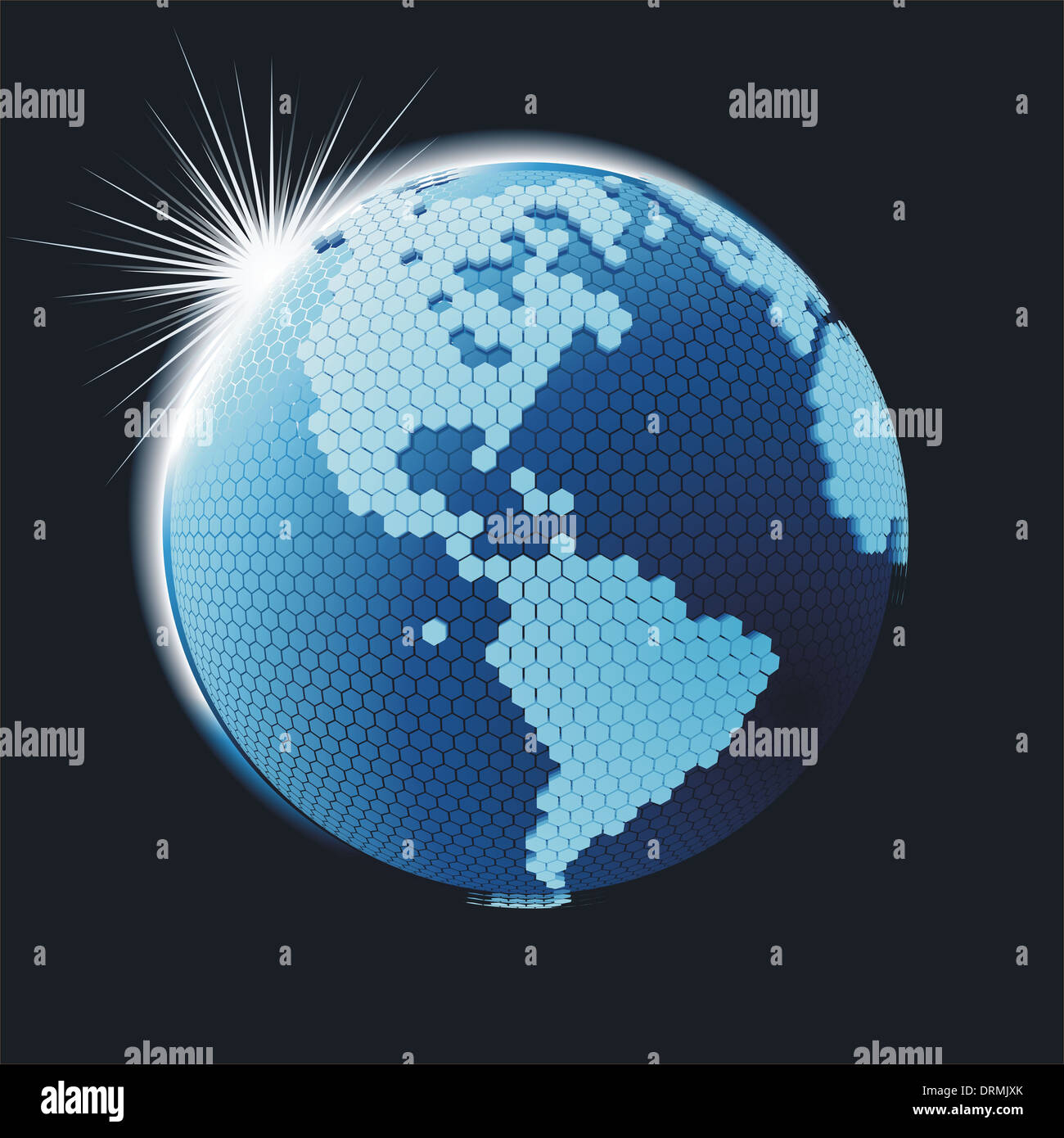 Cellular network theme Stock Photo - Alamy
