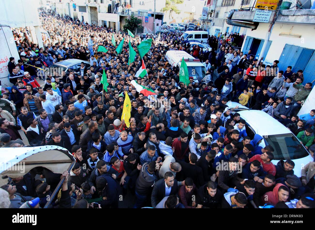 Ramallah, West Bank, Palestinian Territory. 29th Jan, 2014 ...