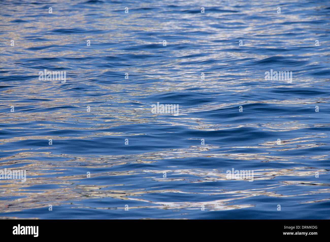 Ripple on the surface of the water close-up Stock Photo - Alamy
