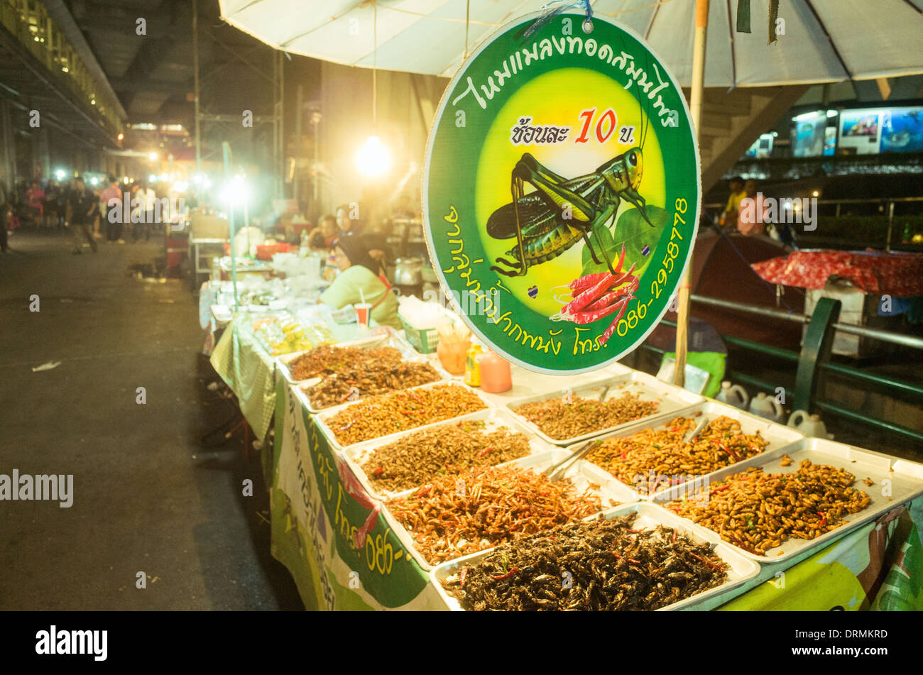 Fried cockroach thailand hi-res stock photography and images - Alamy