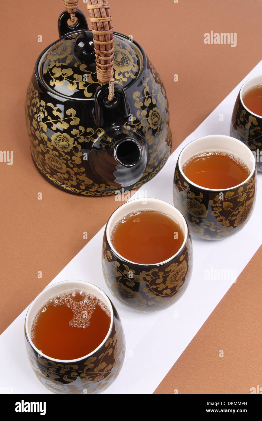 chinese tea ceremony Stock Photo - Alamy