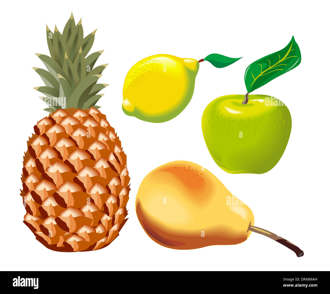Obst clipart hi-res stock photography and images - Alamy