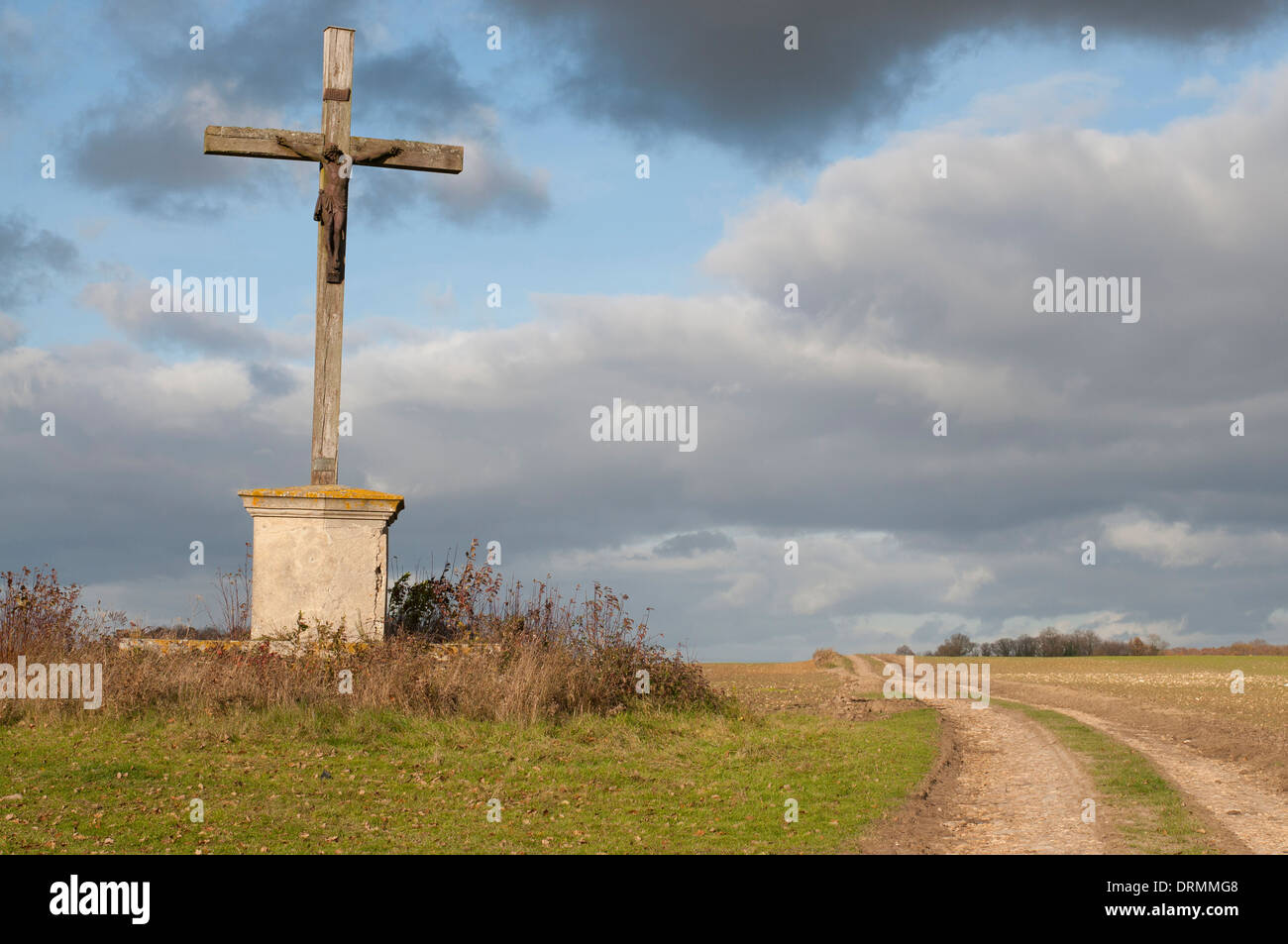 Jesus crucified on the cross hi-res stock photography and images - Alamy