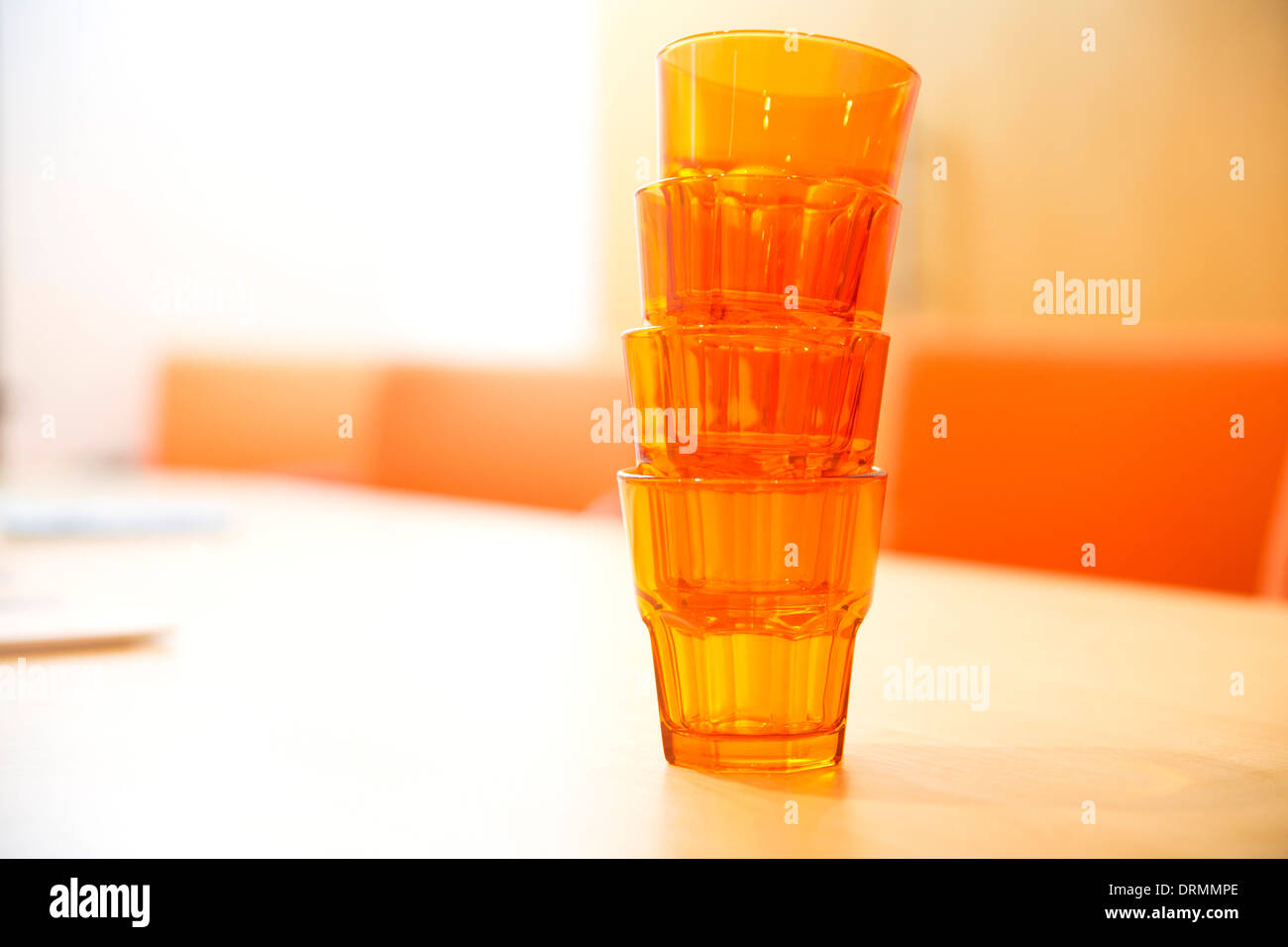 Stack of water glasses water hi-res stock photography and images - Alamy