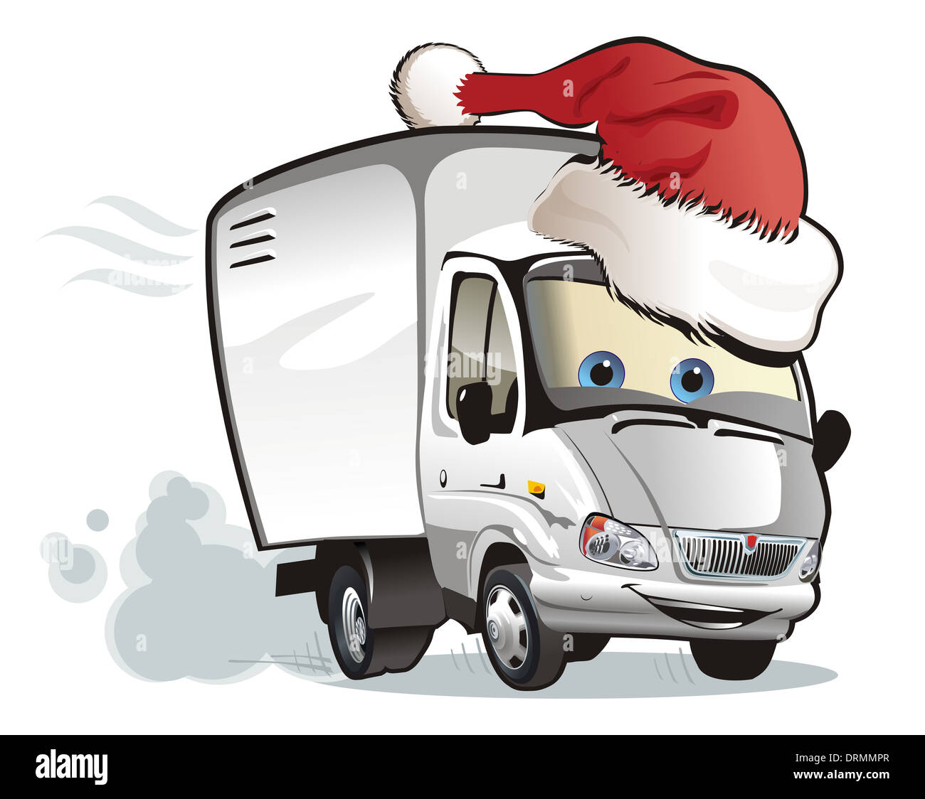 Cartoon delivery truck hi-res stock photography and images - Alamy
