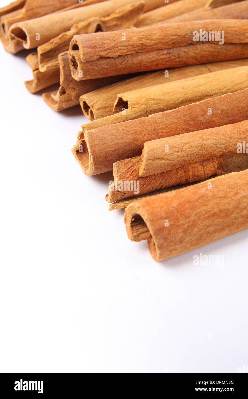sticks of cassia Stock Photo - Alamy