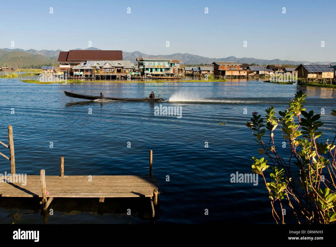 Geography myanmar inle lake asia hi-res stock photography and images ...
