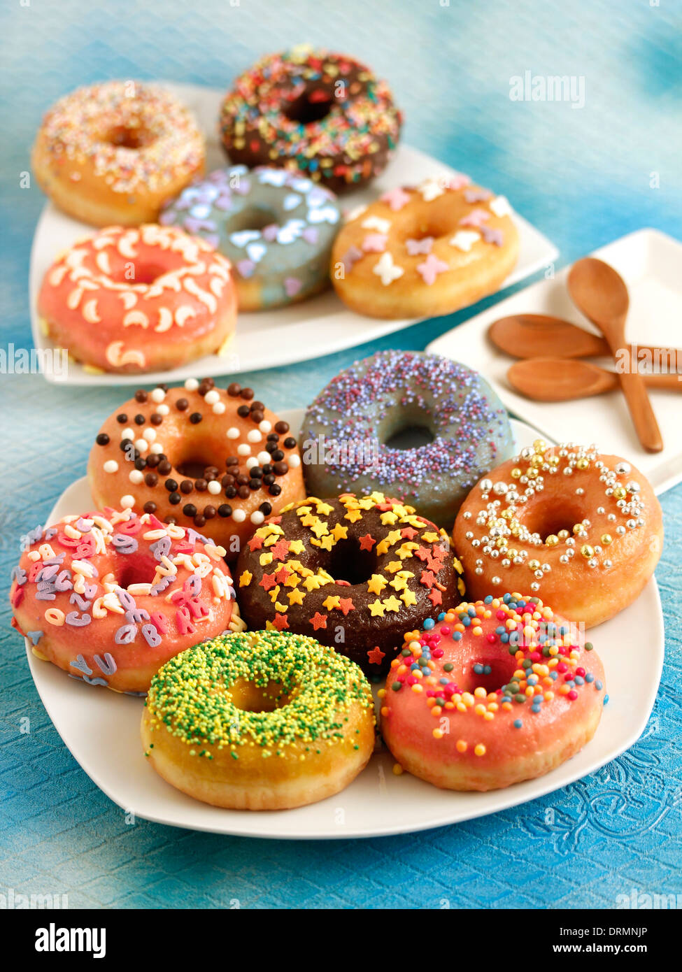 Green donuts green doughnut hi-res stock photography and images - Alamy