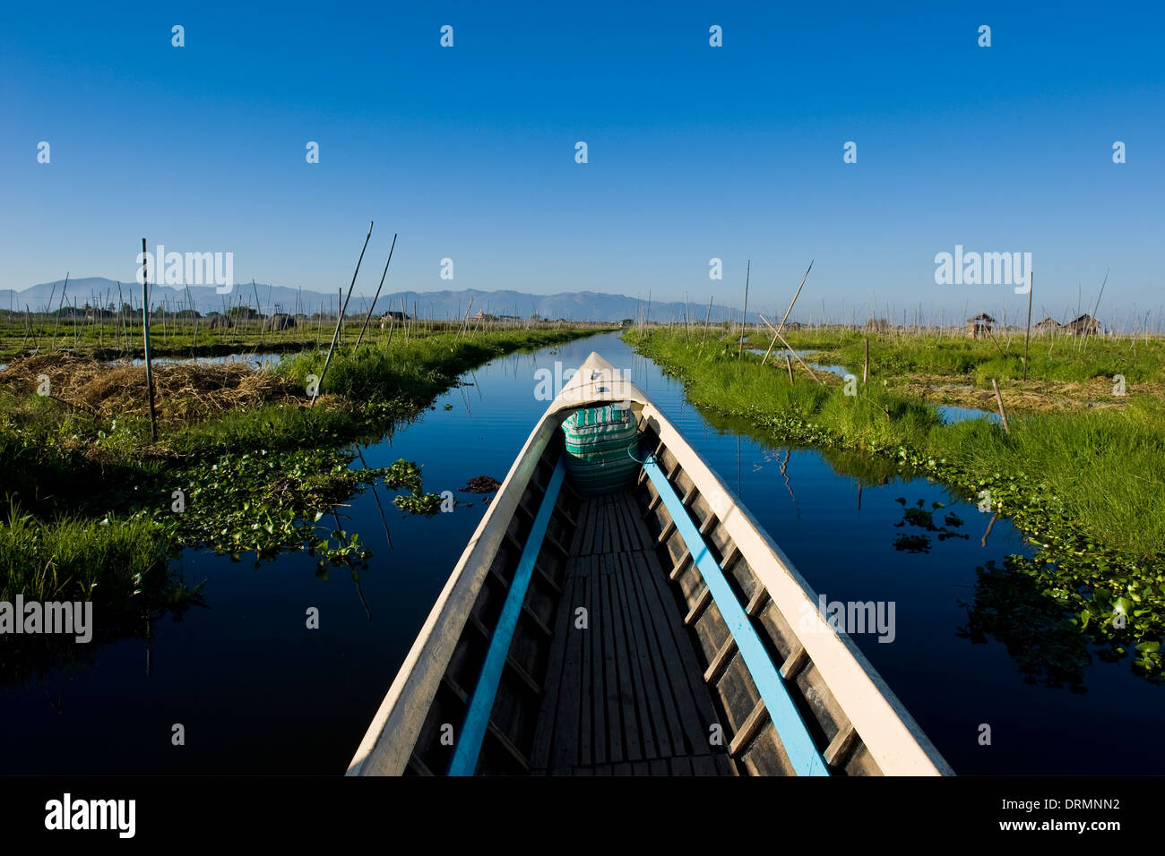 Myanmar, Inle lake, boat Stock Photo - Alamy