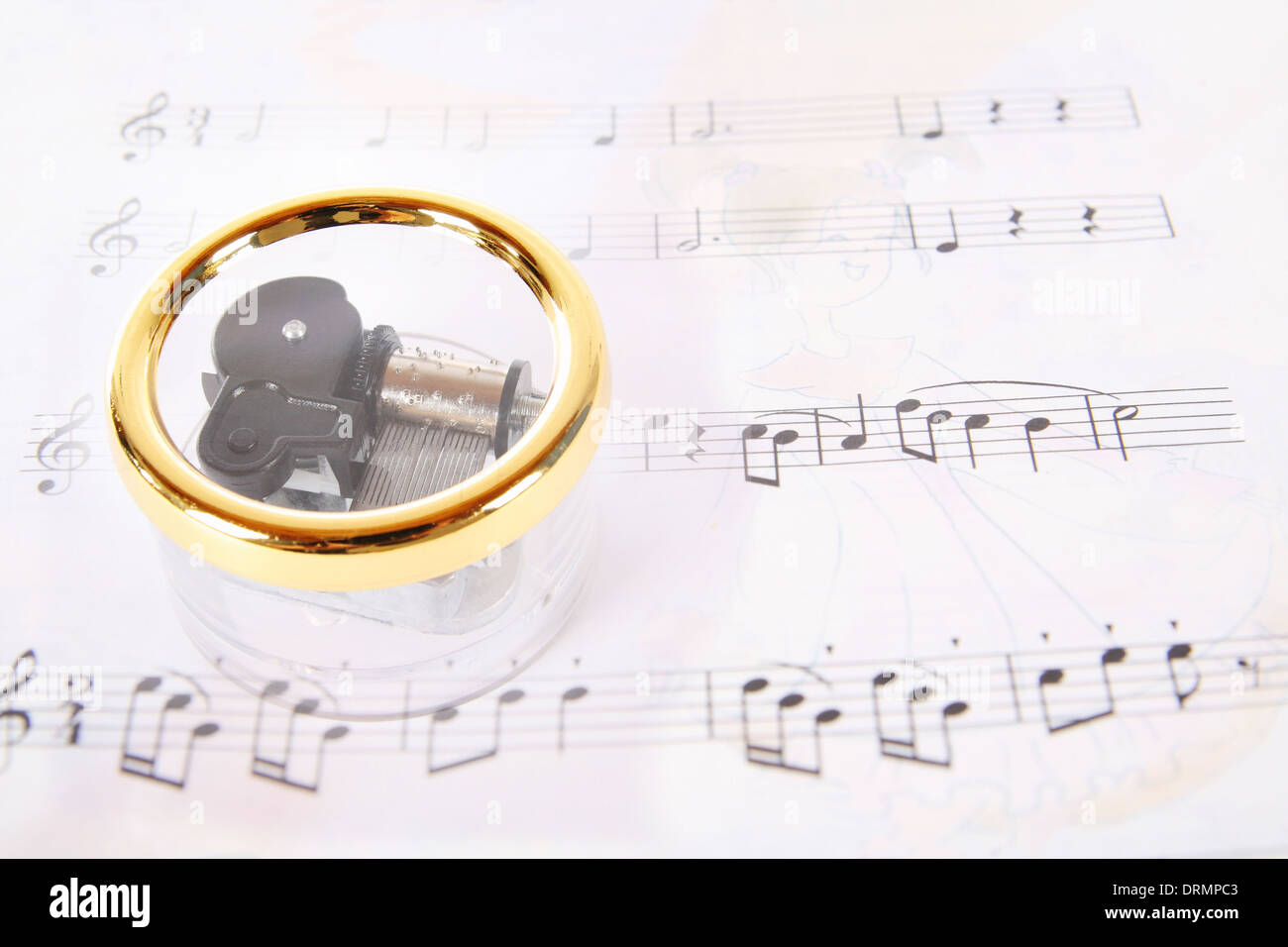 Music box mechanism hi-res stock photography and images - Alamy