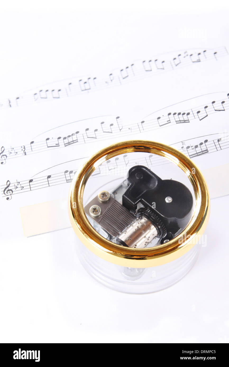 Transparent music box hi-res stock photography and images - Alamy