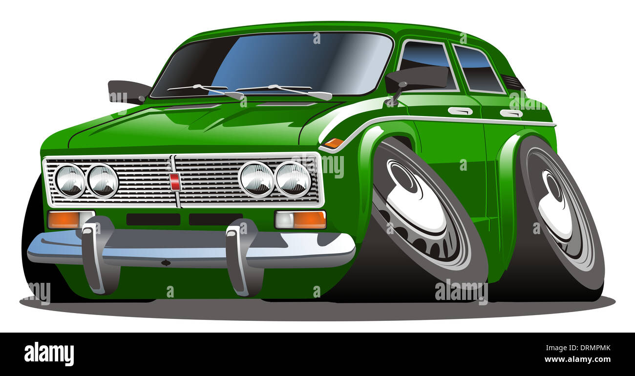 Cartoon car hi-res stock photography and images - Alamy