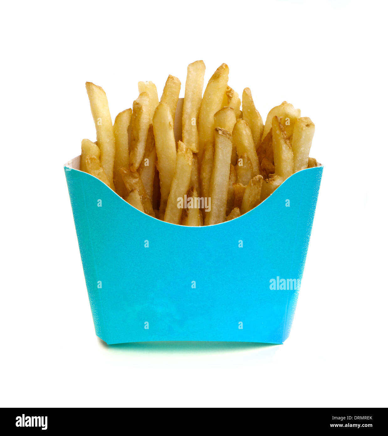 French fries in box Stock Photo - Alamy